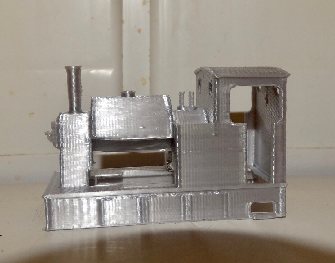 Model Railway 009 Gauge Narrow Gauge Locomotive Saddle Engine Body - Etsy