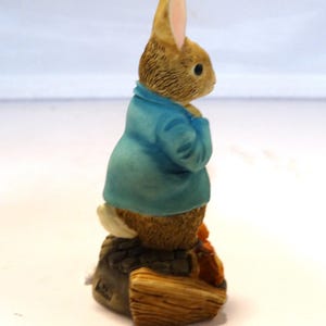 Vintage Beatrix Potter Peter Rabbit With Onions Figurine Border Fine ...