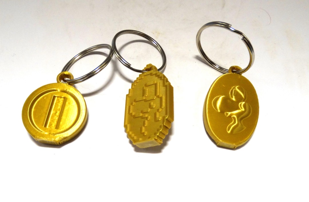 Super Mario World Coins (choose Between Yoshi, 8 Bit Yoshi & Gold Coin ...