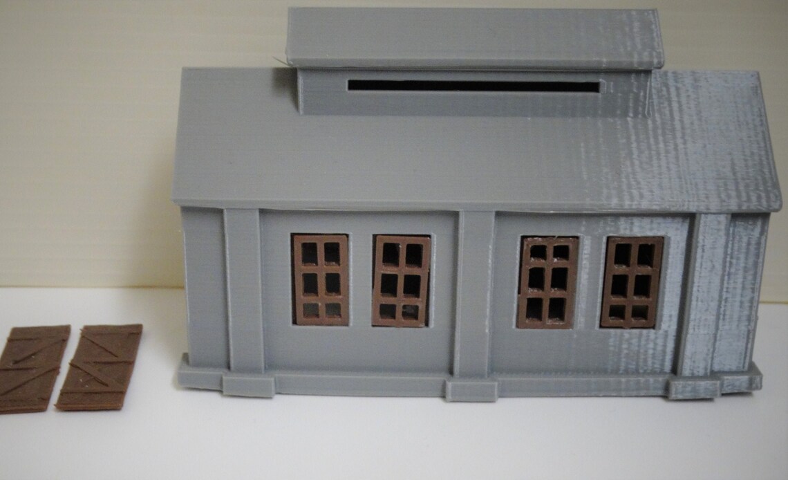 Model Railway N Gauge Engine Shed - Etsy