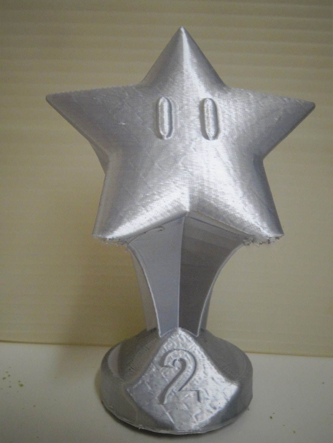 Mario Kart Gold Star Trophy Mario Tournament Choose Gold - Etsy