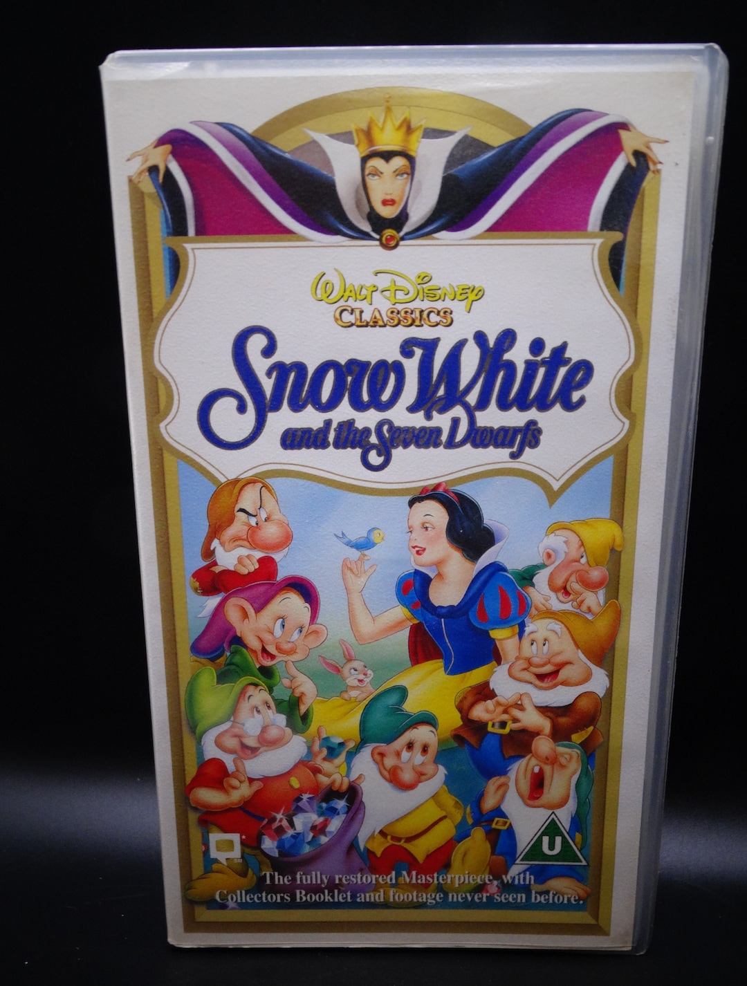 Walt Disney Snow White & the Seven Dwarves VHS Video Ultra Rare - Etsy