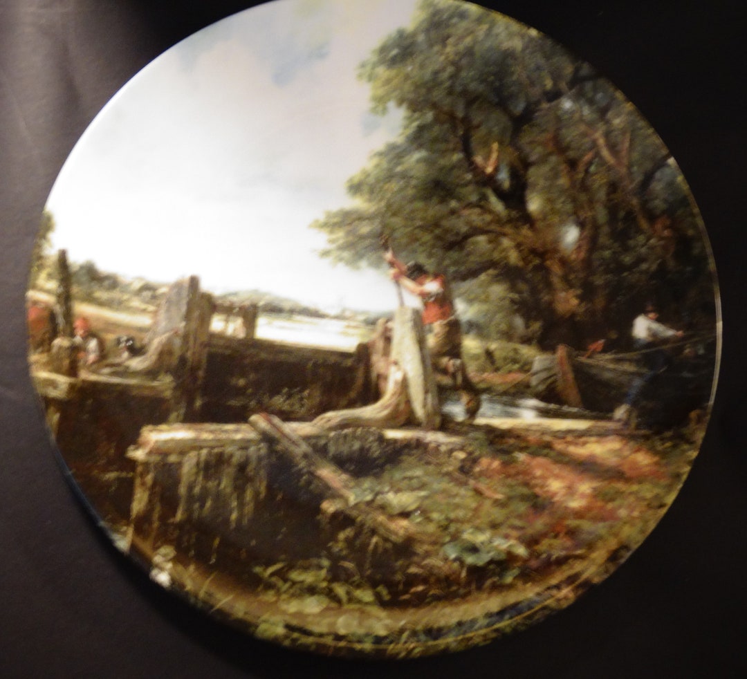 Vintage Royal Doulton Plate the Lock Constable Country the Artists ...