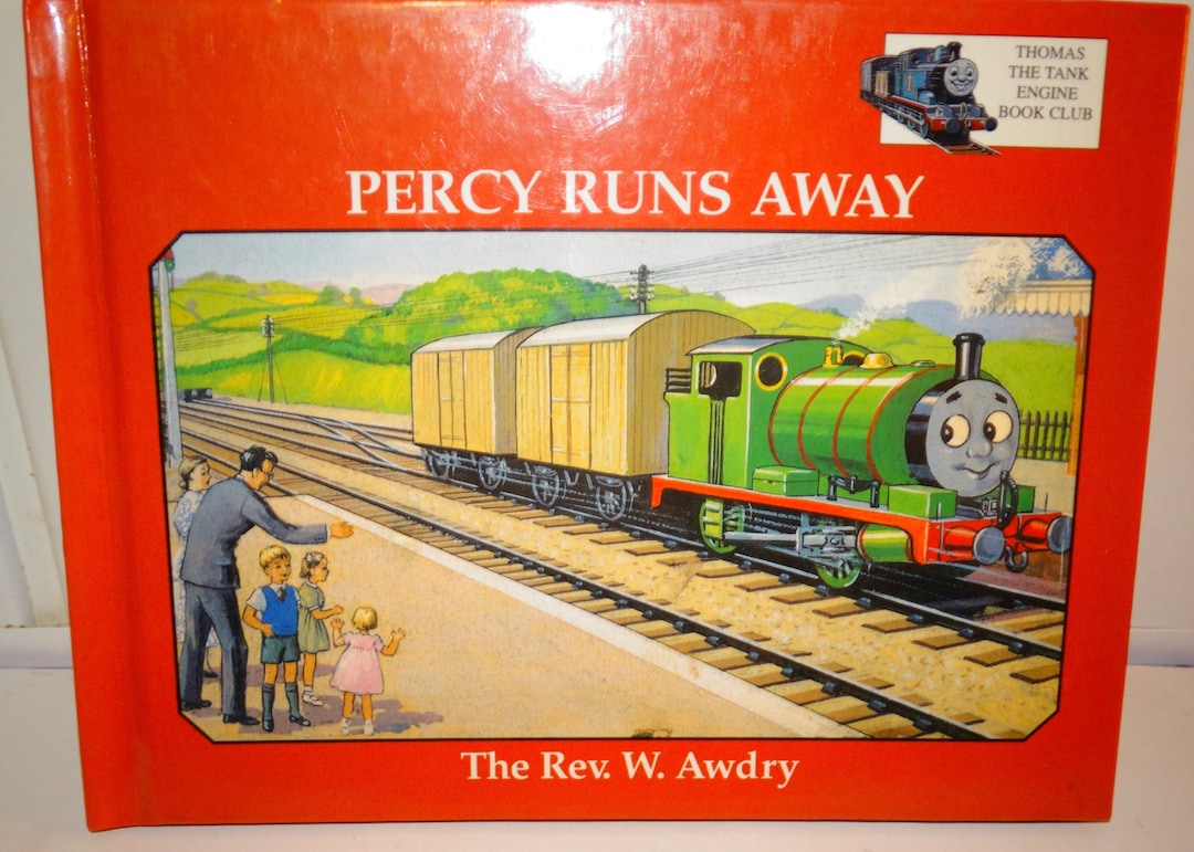Railway Series Percy Runs Away Book Club Edition - Etsy