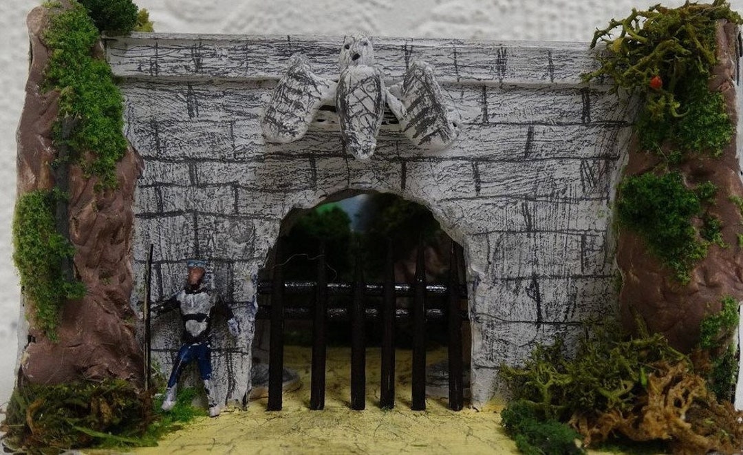 Hyrule Castle Gate Diorama - Etsy