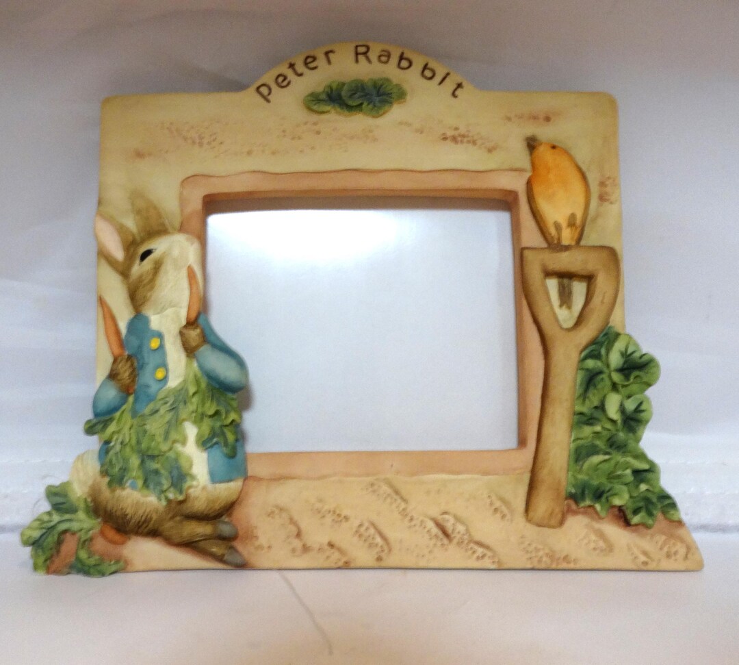 Vintage Beatrix Potter Peter Rabbit Border Fine Arts Photo Frame Boxed ...