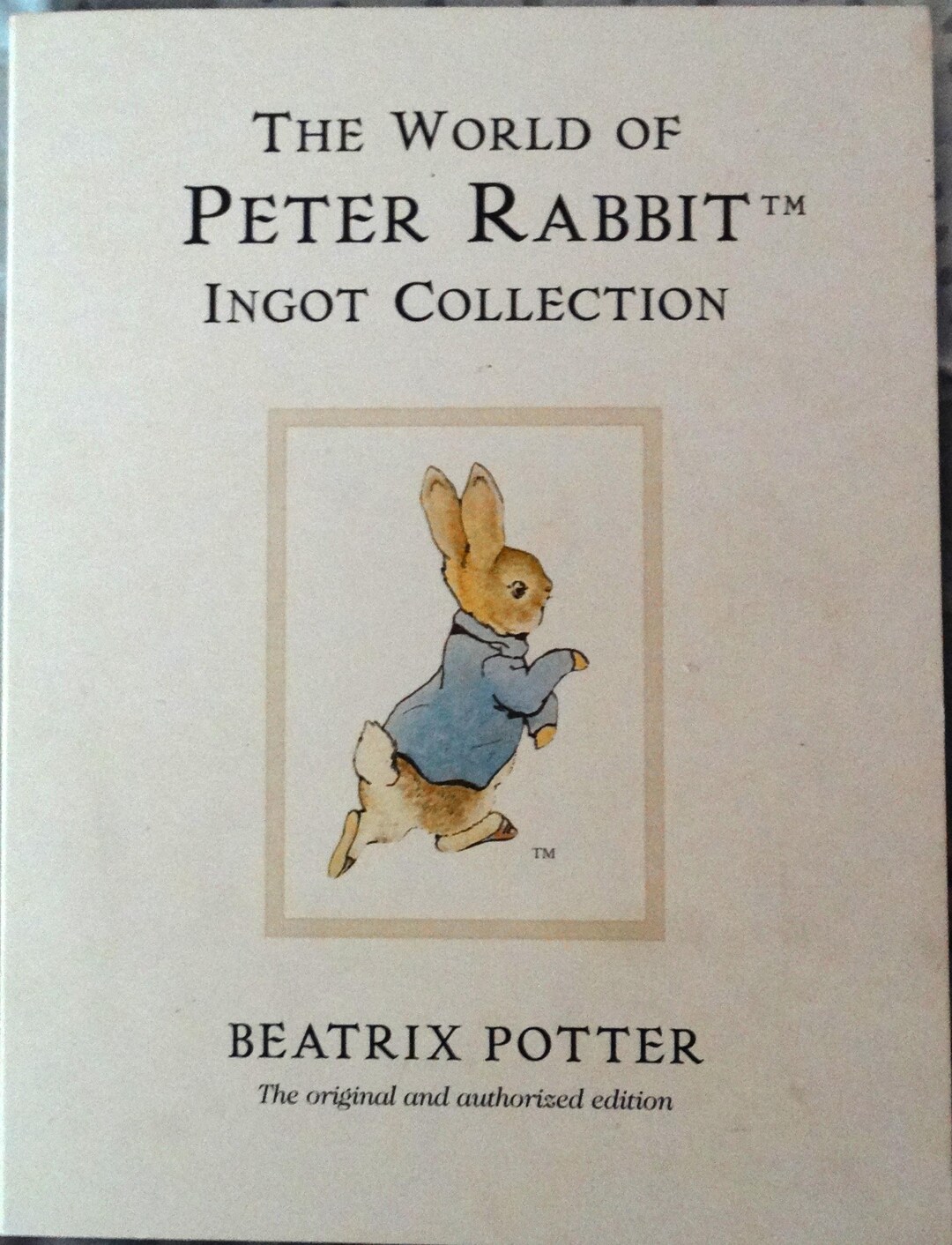 Vintage the World of Peter Rabbit 12 Ingot Collection Beatrix Potter ...