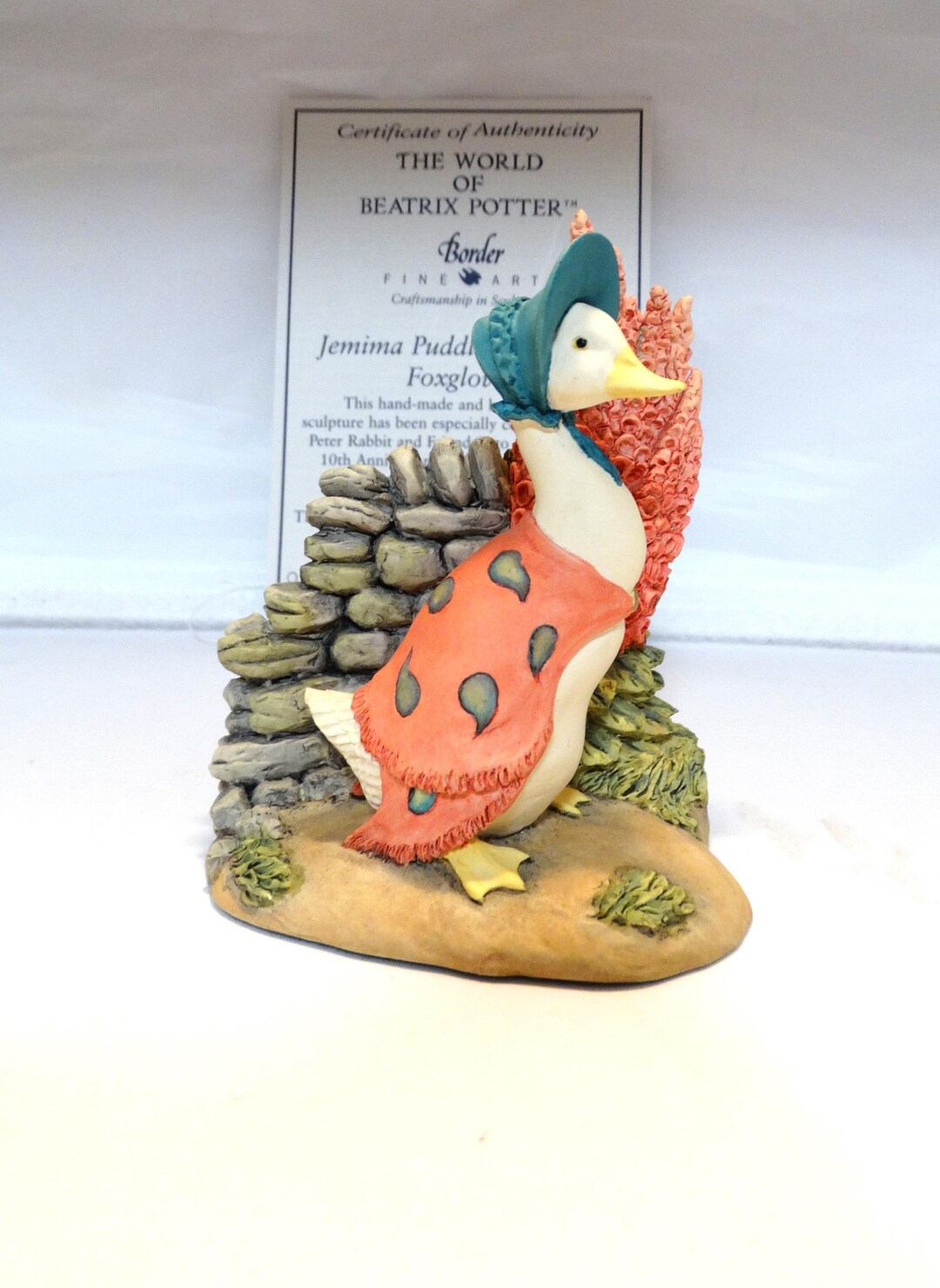 Vintage Beatrix Potter Peter Rabbit Border Fine Arts Jemima Puddleduck ...