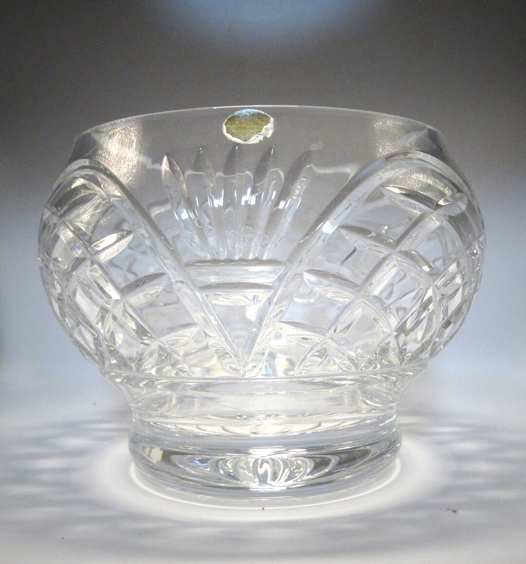 Tyrone Crystal Antrim Bowl With Original Label - Etsy