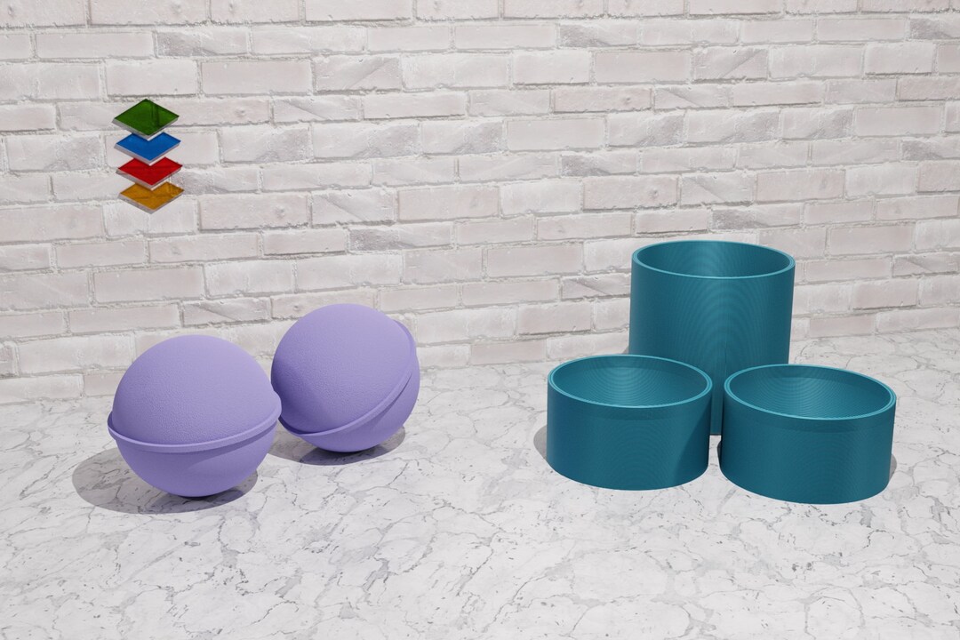 Sphere Bath Bomb Mold Round Bath Bomb Custom Size - Etsy