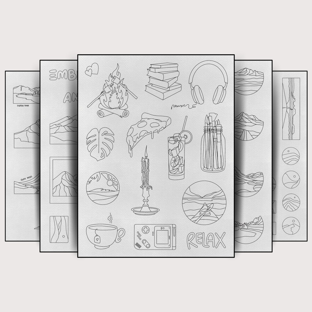 Stick & Stitch Printables | Embroidery Pattern | PDF Digital Tutorial ...