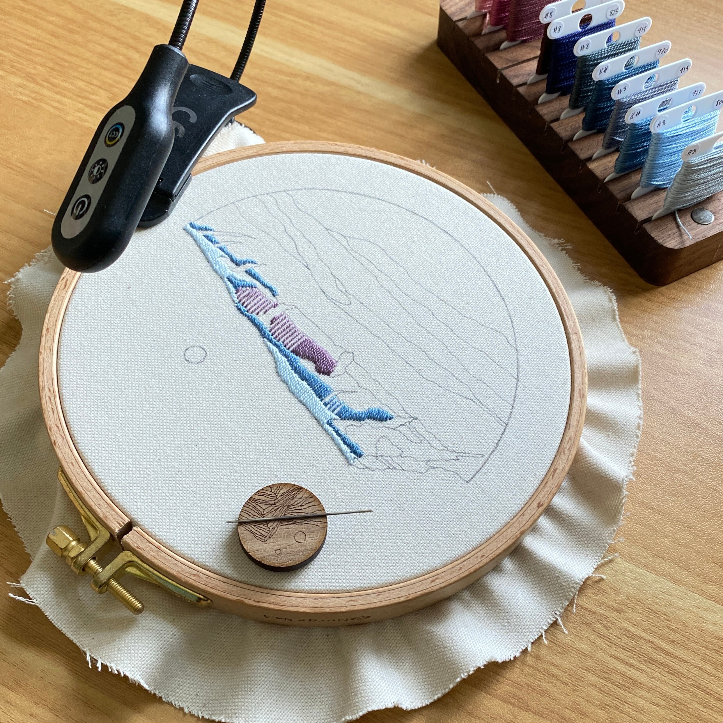 The Quiraing Isle of Skye Scottish Highlands Embroidery - Etsy