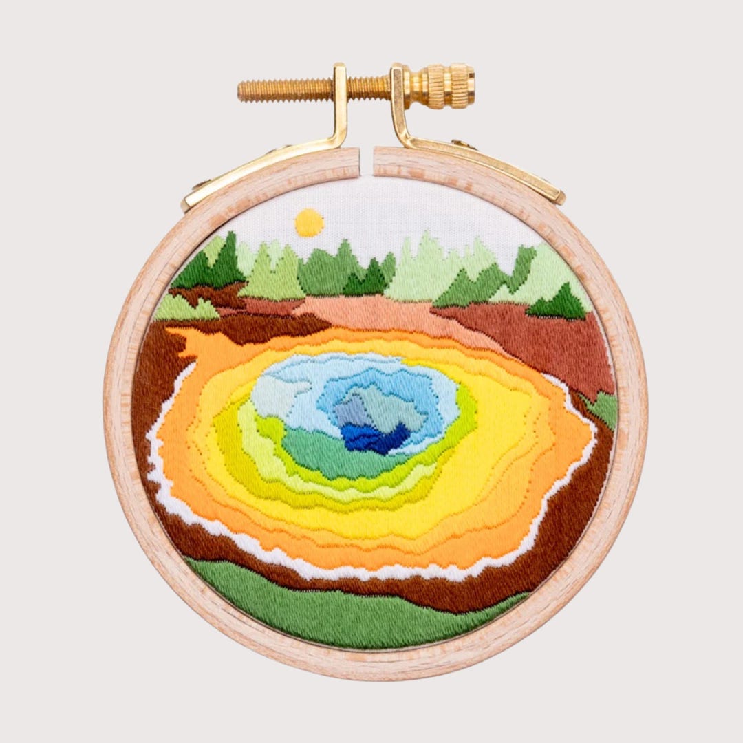 Morning Glory Yellowstone Embroidery Pattern | PDF Digital Tutorial ...
