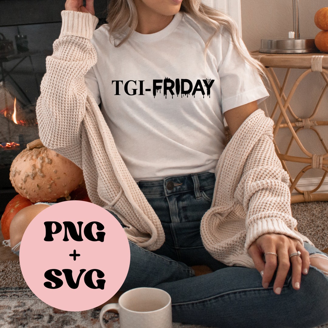 TGIF the 13th Svg Sublimation File Halloween Spooky Svg - Etsy