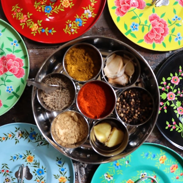 Indian Spice Box - Etsy