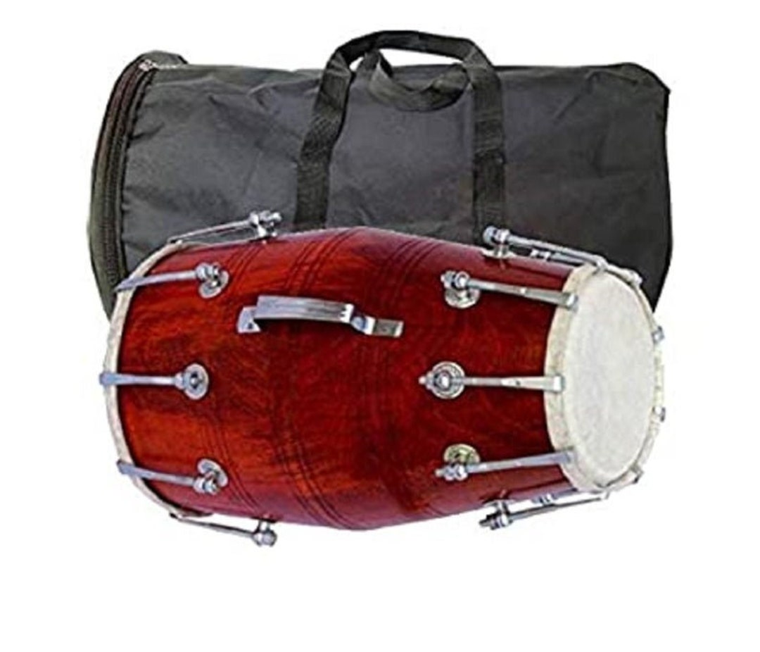 Dholak Instrument ,dholaki , Sheesham Dholak ,indian Drum, Indian ...