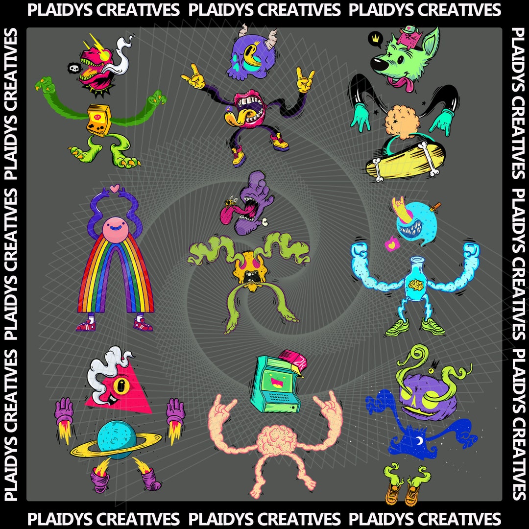 Ready to Print Stickers Graphic Design Digital Design Sticker Design ...