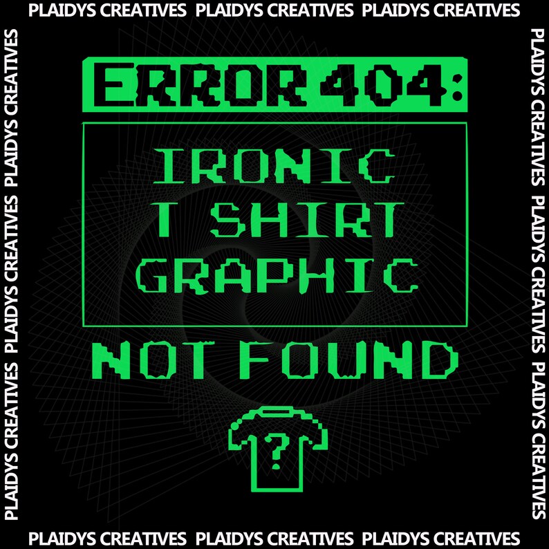 404 Error Tshirt Design Digital Design Sublimation Design - Etsy UK