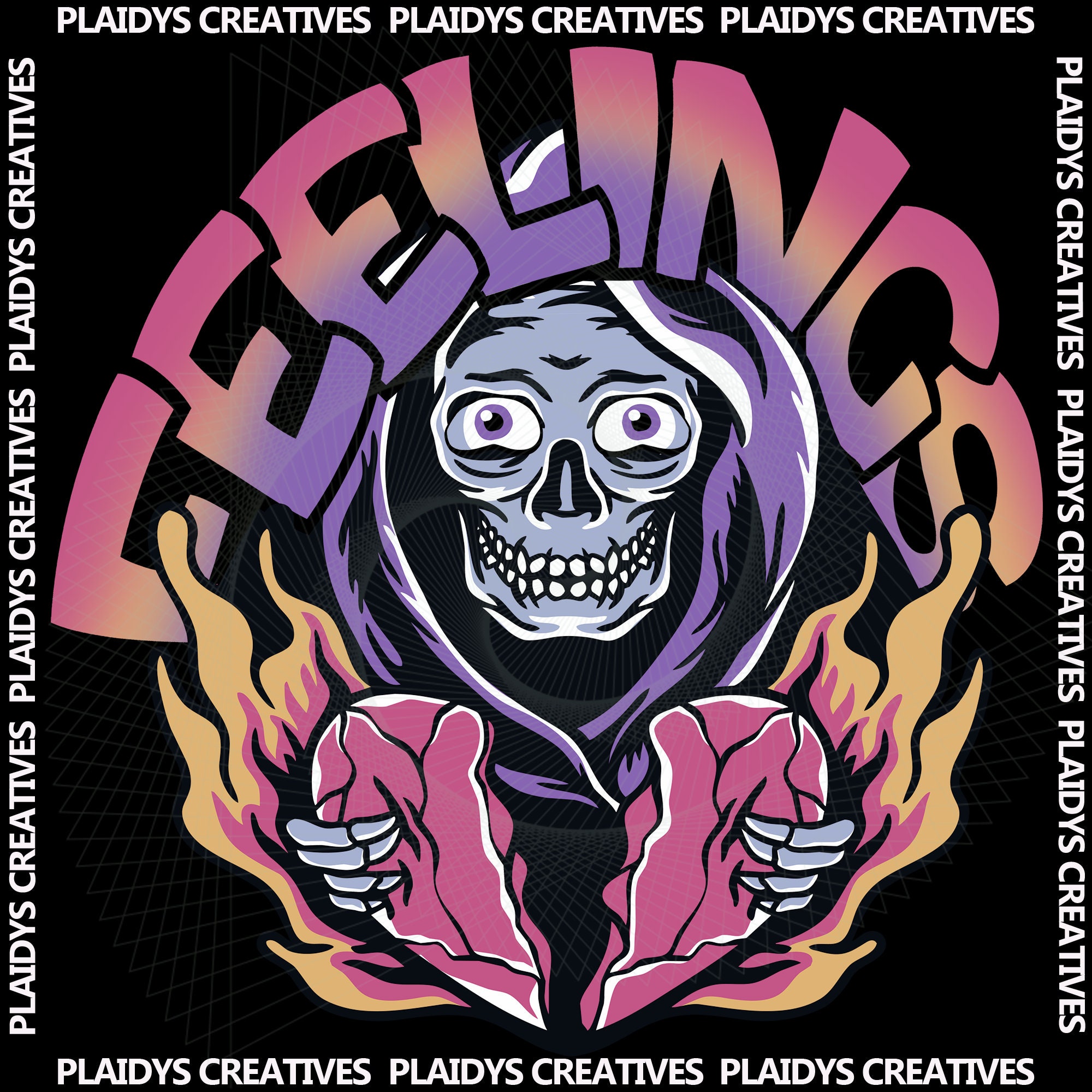 Feelings Heart Broken Death Digital Design Digital Download PNG File ...