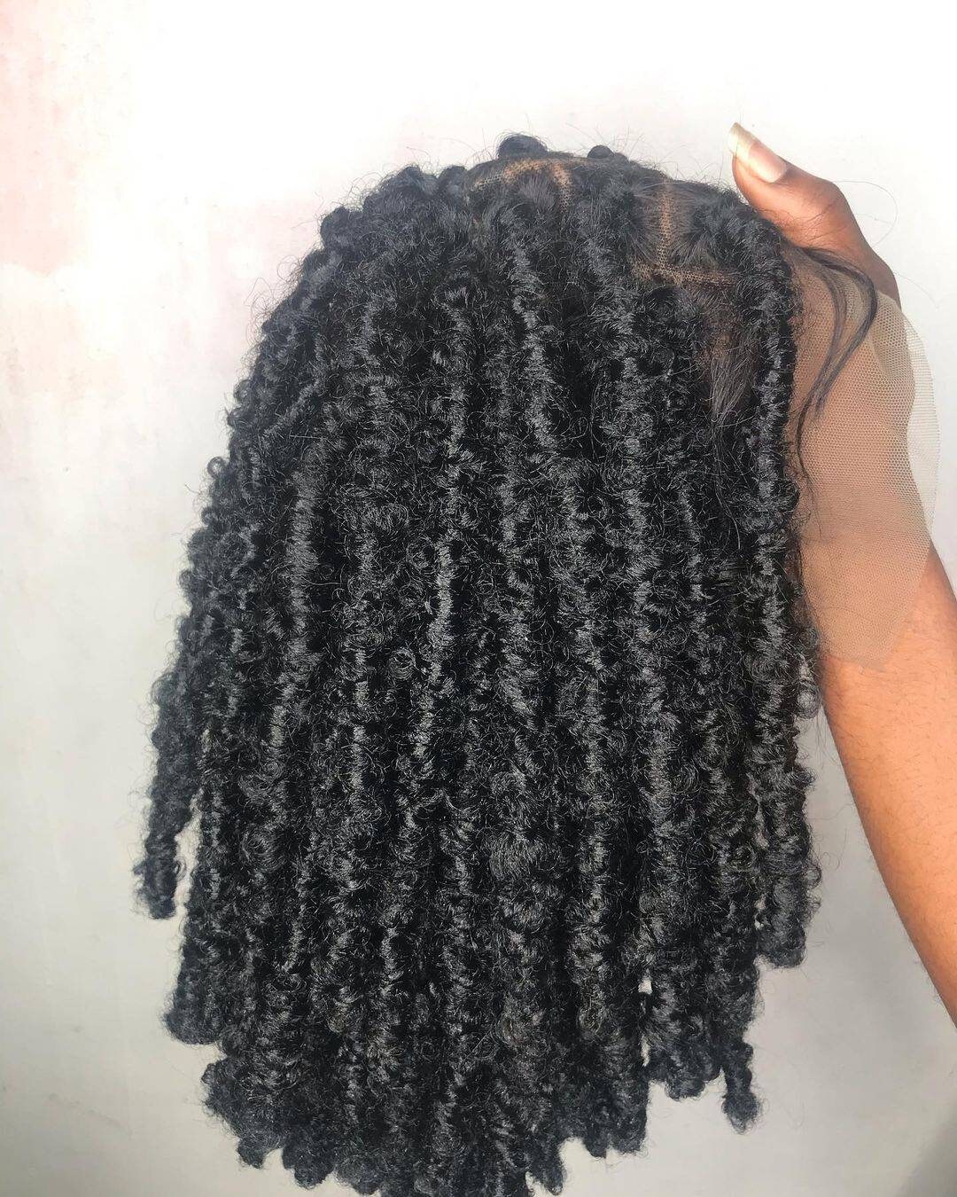 Faux Loc Full Lace Wig Loc Wig Faux Locs Wig Loc Lace Front | Etsy