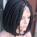 Bob Box Braid Wig Braided Wig Full Lace Wig Lace Front Wig - Etsy