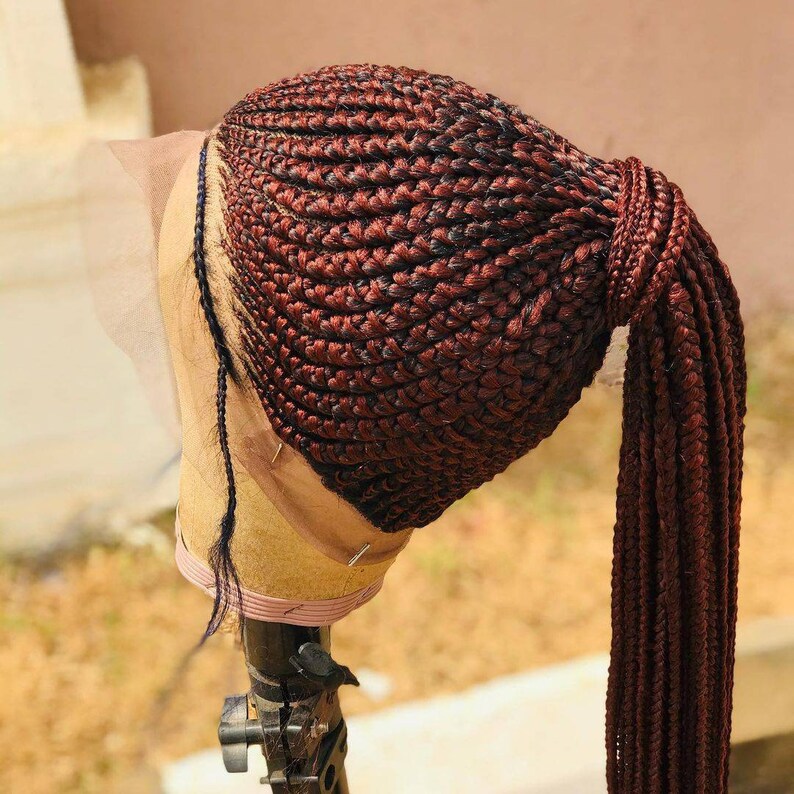 Braided Wig Full Lace Wig Lace Front Wig Wigs Cornrow Wig - Etsy