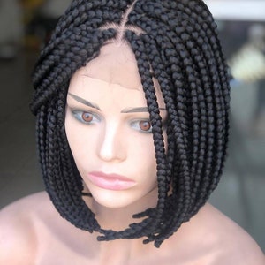 Bob Box Braid Wig, Braided Wig, Full Lace Wig, Lace Front Wig, Braid ...