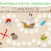 Reward Chart for Kids, Pirate Decor, Behavior Charts, Printable Sticker ...
