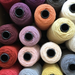 Rug Tufting Yarn 100% Wool Yarn for Tufting 1/2lb cone | Etsy