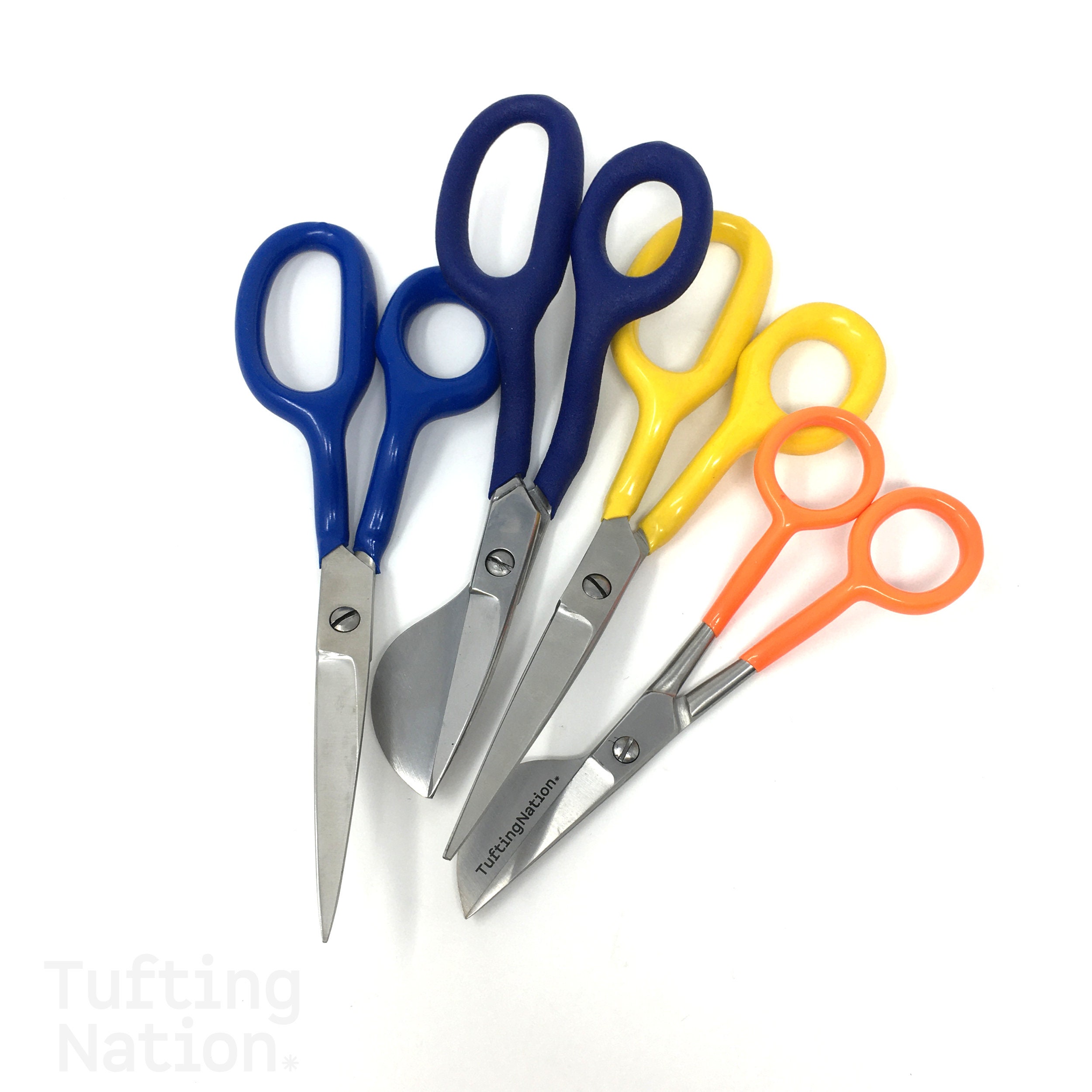 Tufting Scissors for Rug Making SET OF 4 Shears Duckbill - Etsy