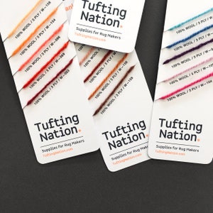 Custom Yarn Color Card, Yarn Color Swatch, Wool Color Card, Wool Yarn ...