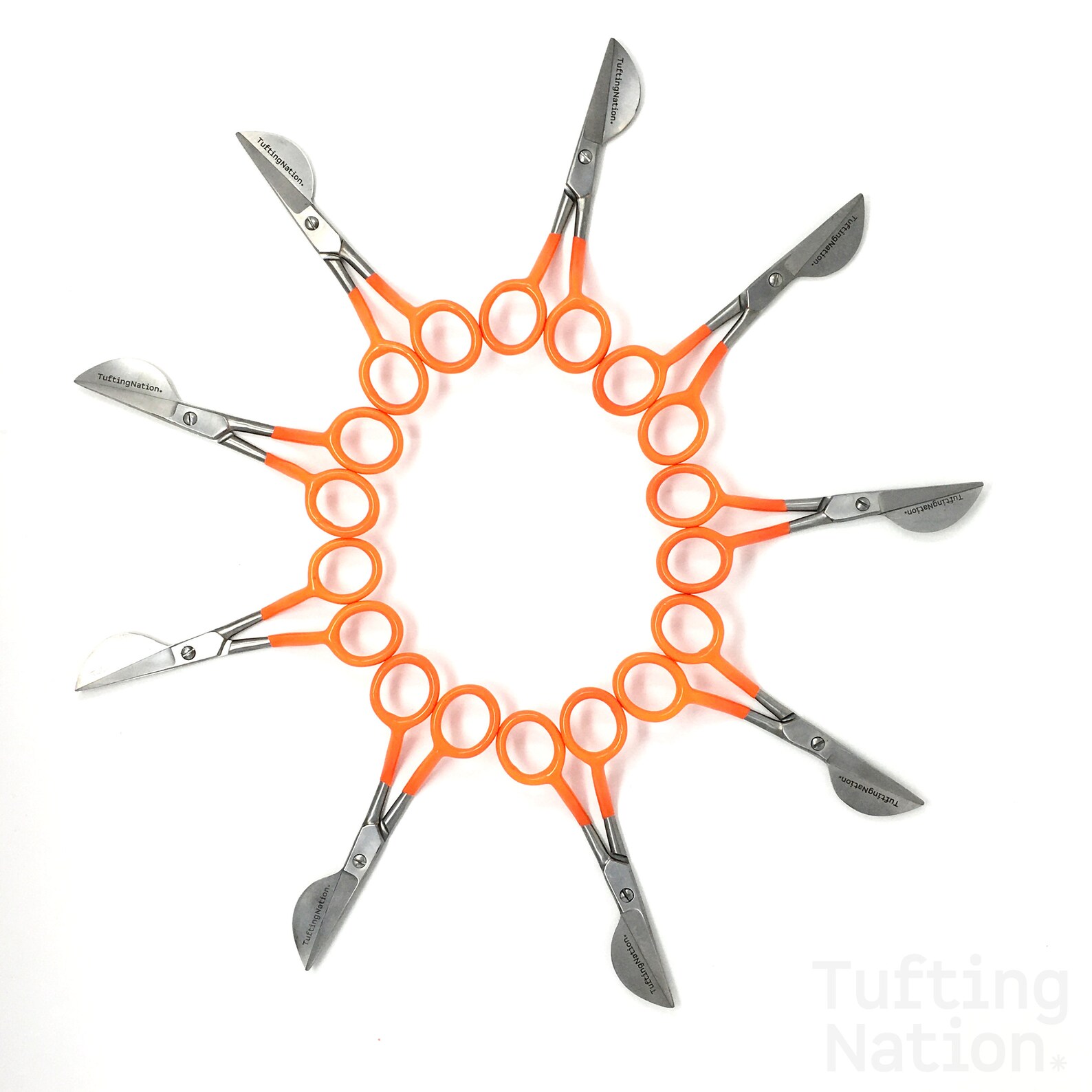 Tufting Scissors, 6" Precision Duckbill Scissors for Carpet, Duckbill ...