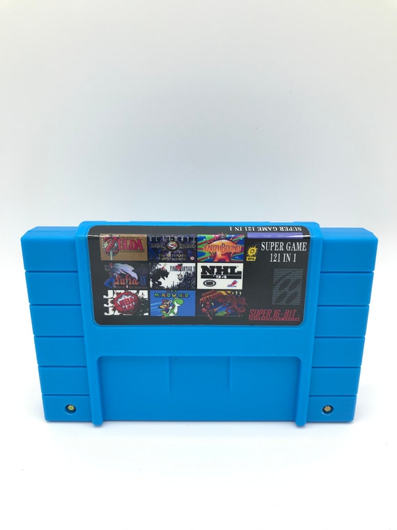 Snes multi cart 121 In 1 multi cart | Etsy