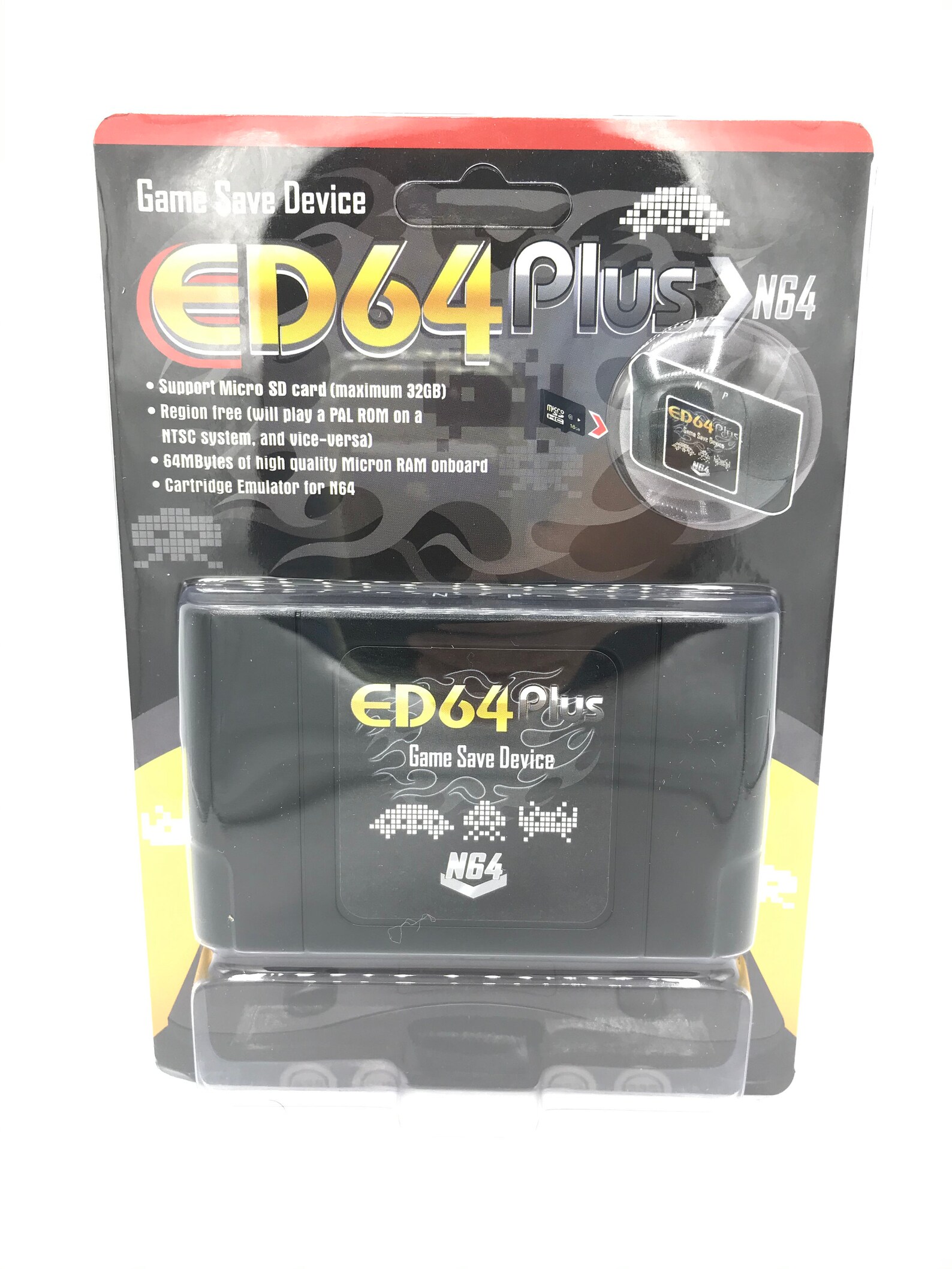 ED64 Plus Everdrive Gerät N64 340 in 1 GRATIS 16GB Micro SD | Etsy