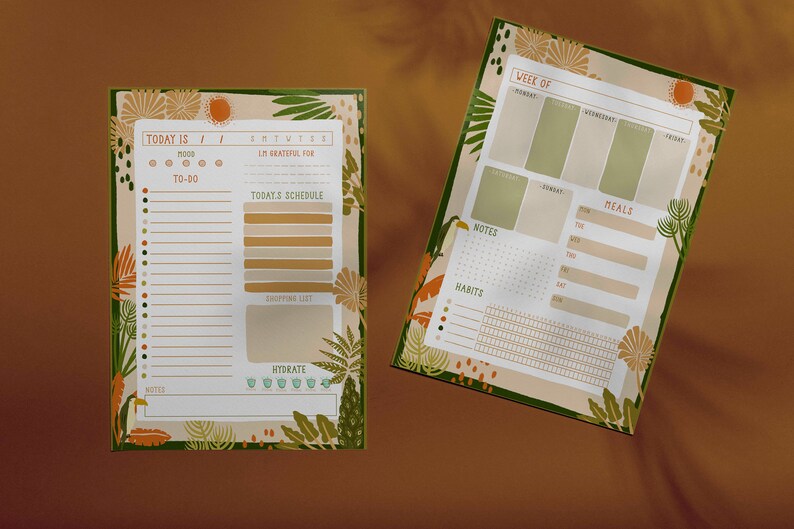 Boho Digital Planner, Goodnotes Planner, Bohemian iPad Planner, Daily ...
