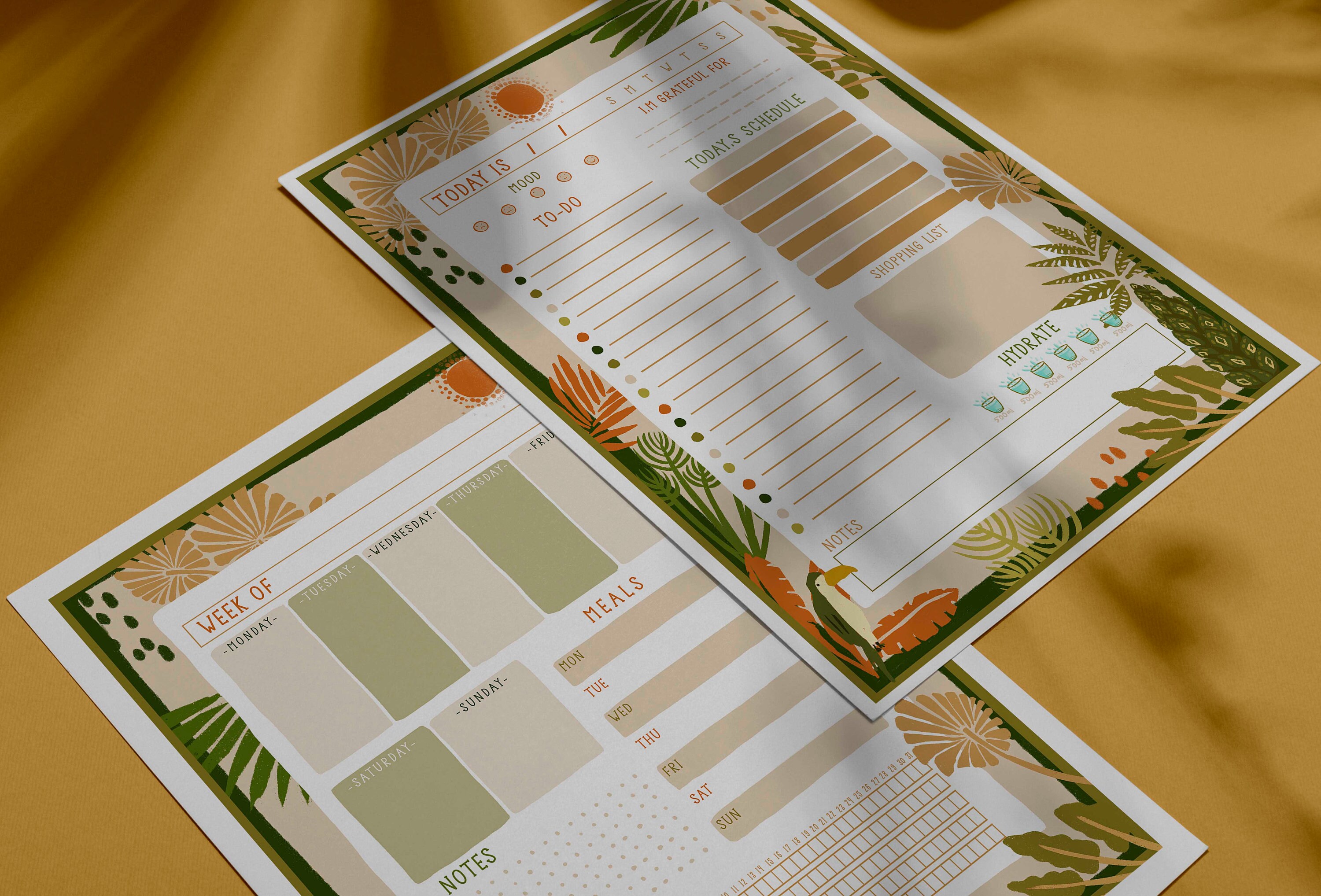 Boho Digital Planner, Goodnotes Planner, Bohemian iPad Planner, Daily ...