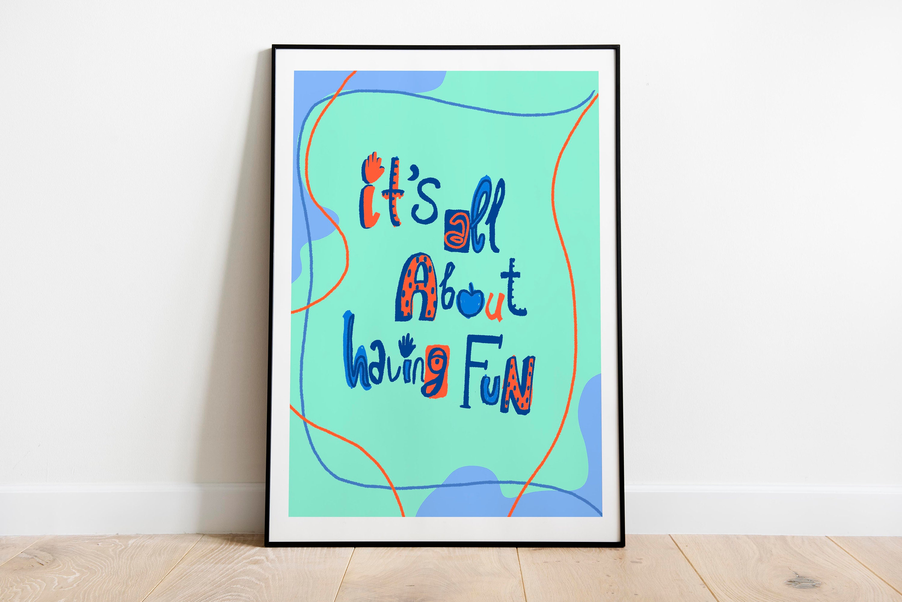 Slogan Digital Print Printable Typography Art Fun Nursery - Etsy