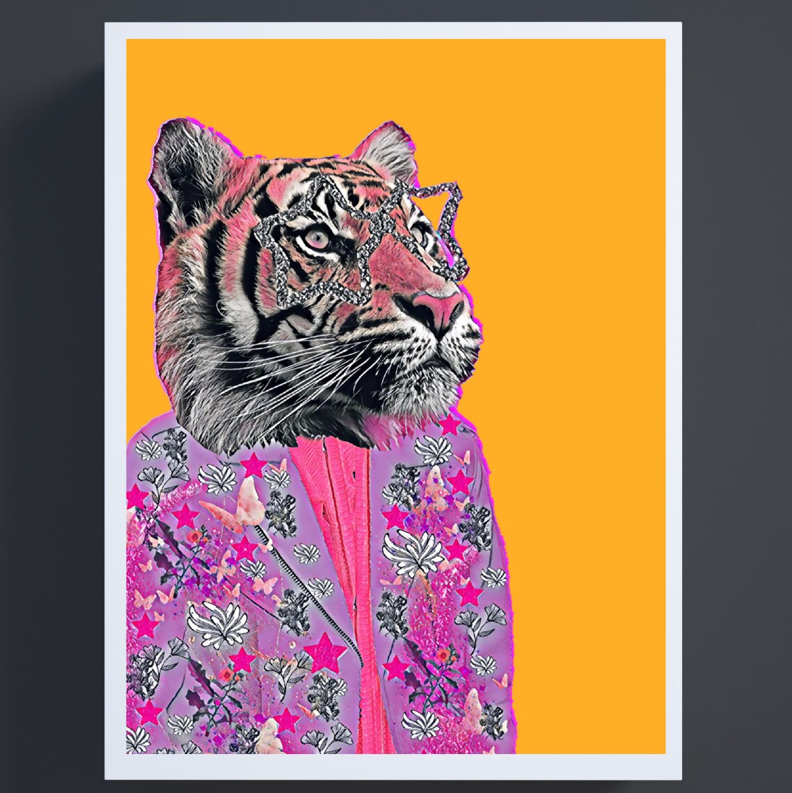 Tiger Star Glam Fashion Printable - Etsy