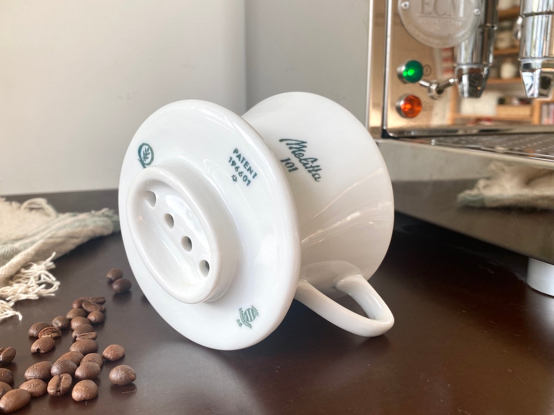 Very Rare Suisse Melitta 101 Langenthal, Swiss, 4 Hole Coffee Filter ...