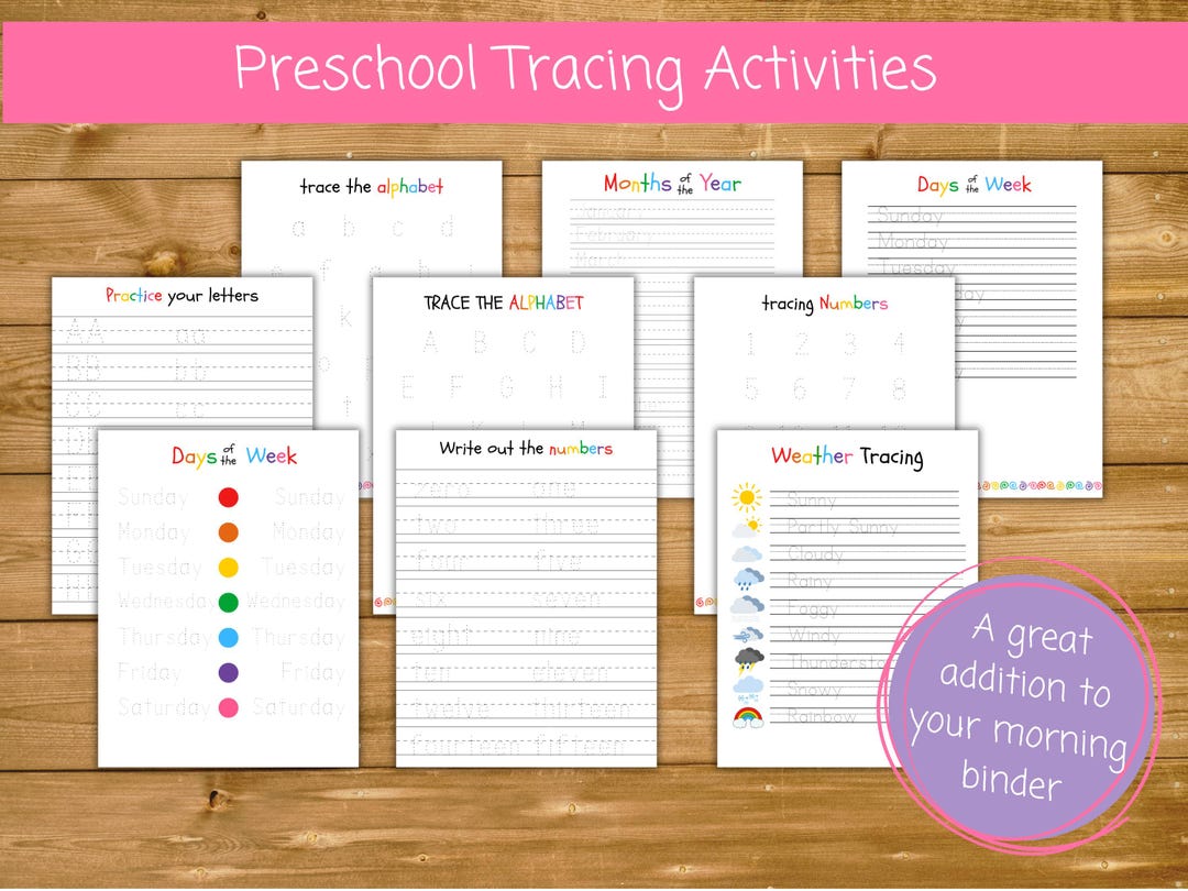 Printable Tracing Worksheets, Preschool Tracing Alphabet, Tracing ...