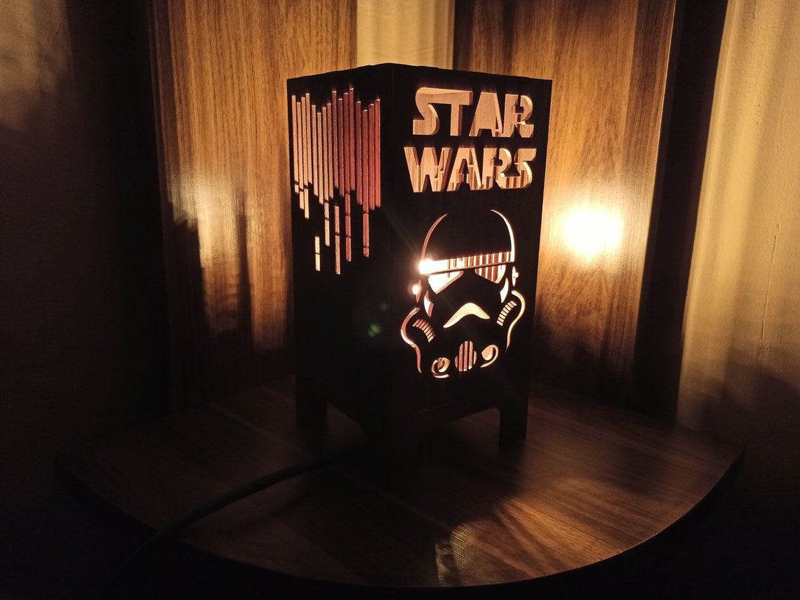 Star Wars Lamp Laser Svg , Staw Wars DXF File, DIGITAL FILE - Etsy
