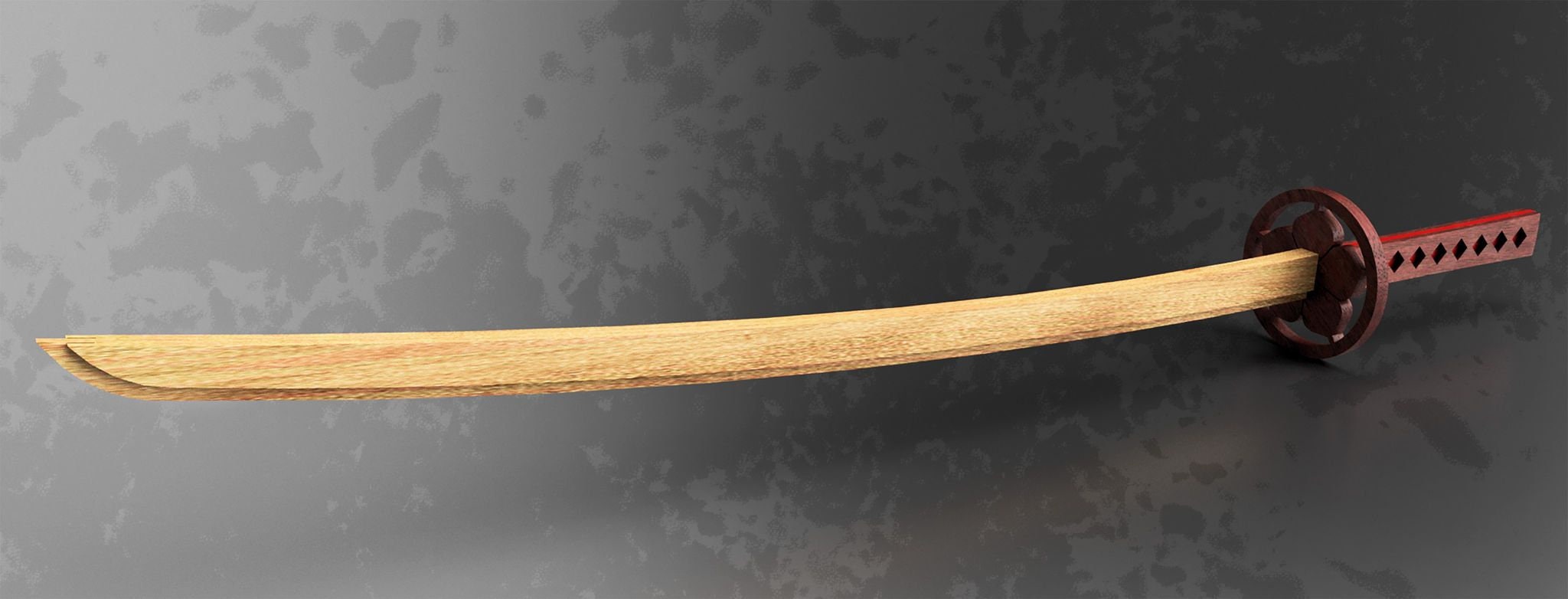 Wooden Katana Sword Laser Cut File Dxf - Etsy