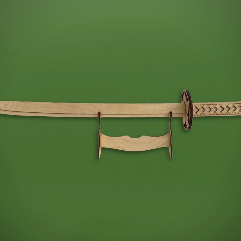Wooden Samurai Sword - Etsy UK