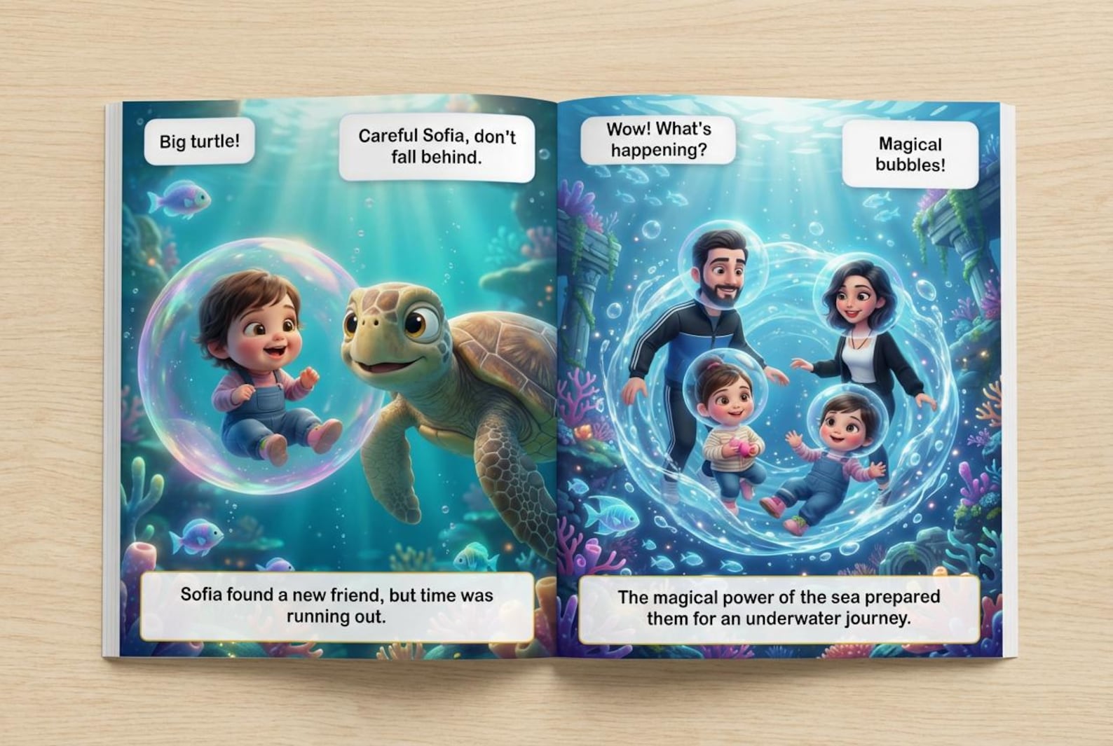 Custom 3D Cartoon Style Storybook From Photo, Animated Movie Style ...