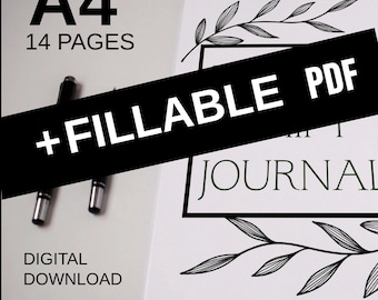 Identity Shifting Journal - Digital Download - Printable +fillable PDF ...
