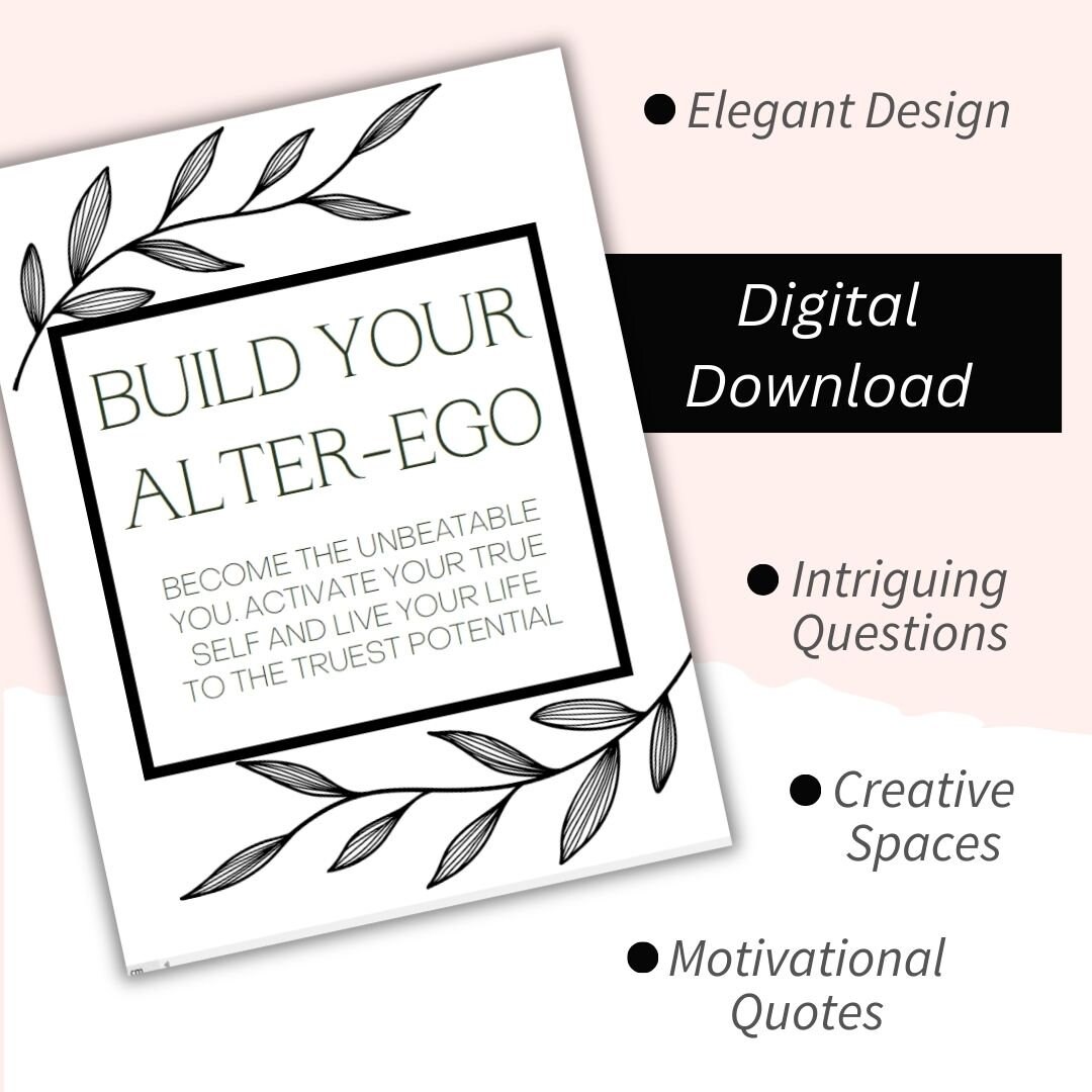 Discover Your Alter Ego: A Guided Journaling Experience - Digital ...