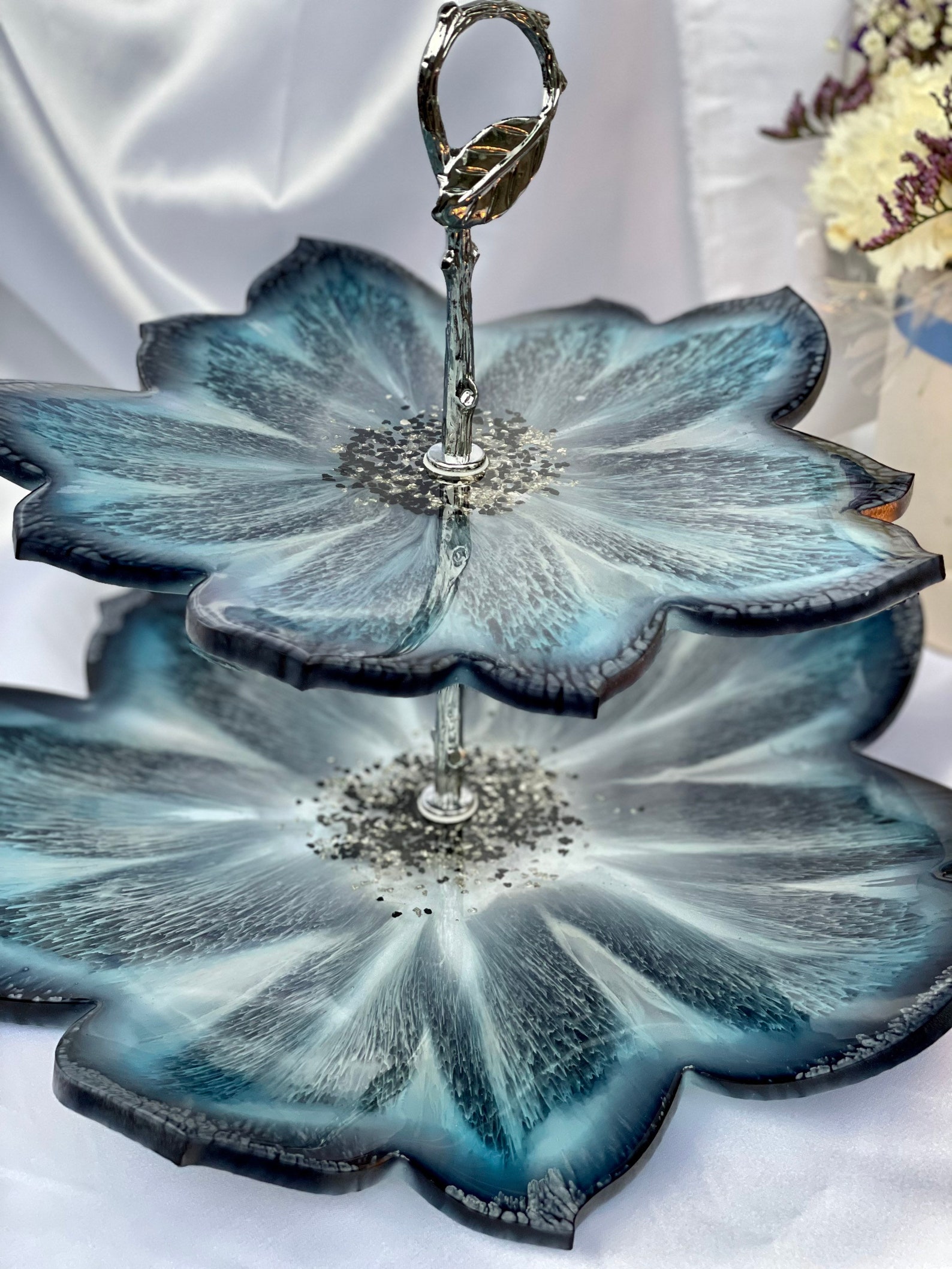 Resin Cake and Fruit Stand: Stylish Serving Tray - Etsy