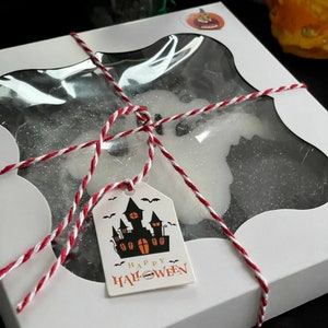 Ghost Resin Coasters / Halloween Decor - Etsy