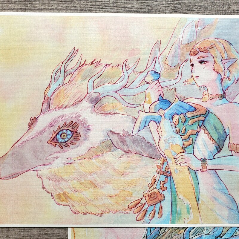 Zelda Art - Etsy