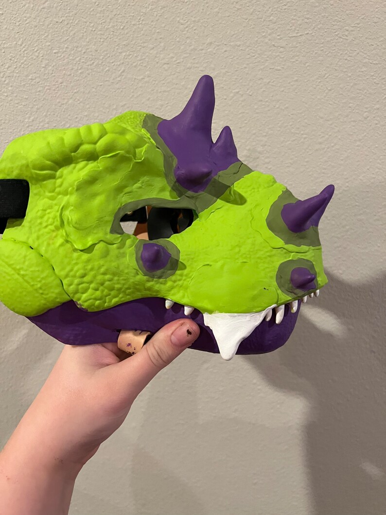 Need Gone T-rex Dino Mask - Etsy